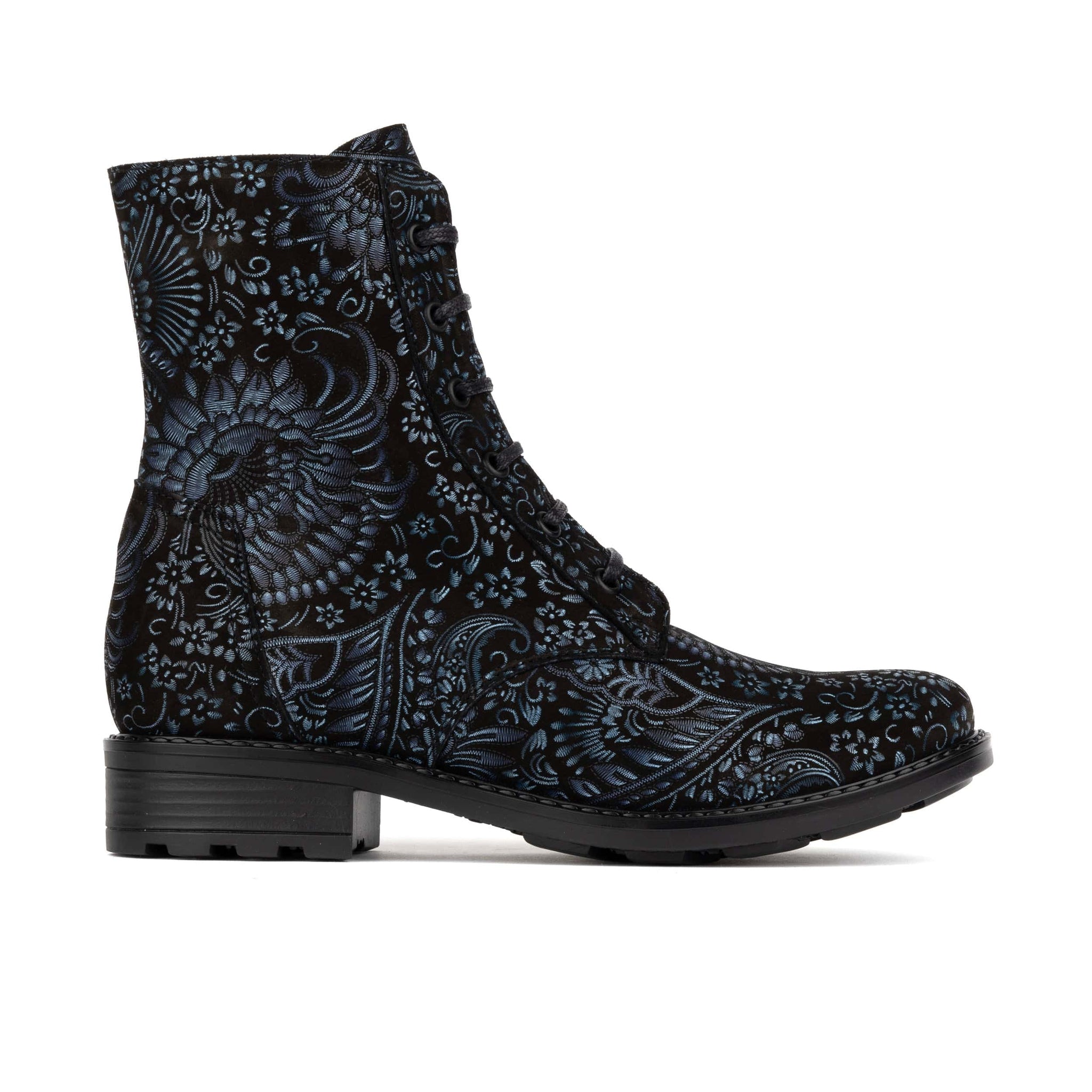 Embassy London Women's Laviva High Wool-Lined Wide-Fit Higher Ankle ...